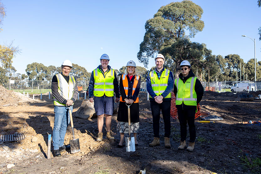 Sod turned for new Ryder Pavilion in Parkville | Inner City News